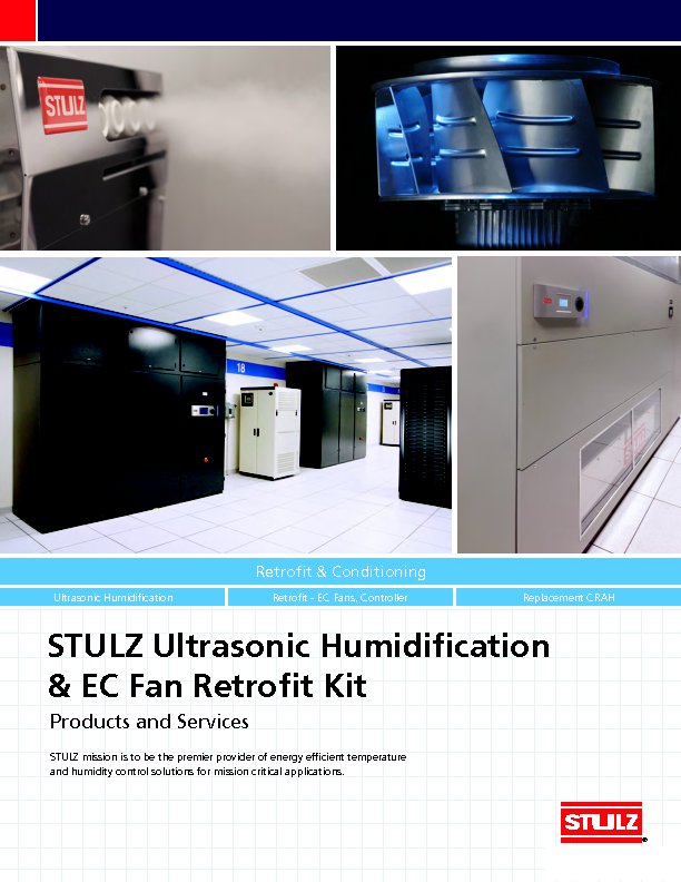 Precision Cooling - Indoor Mount | STULZ USA